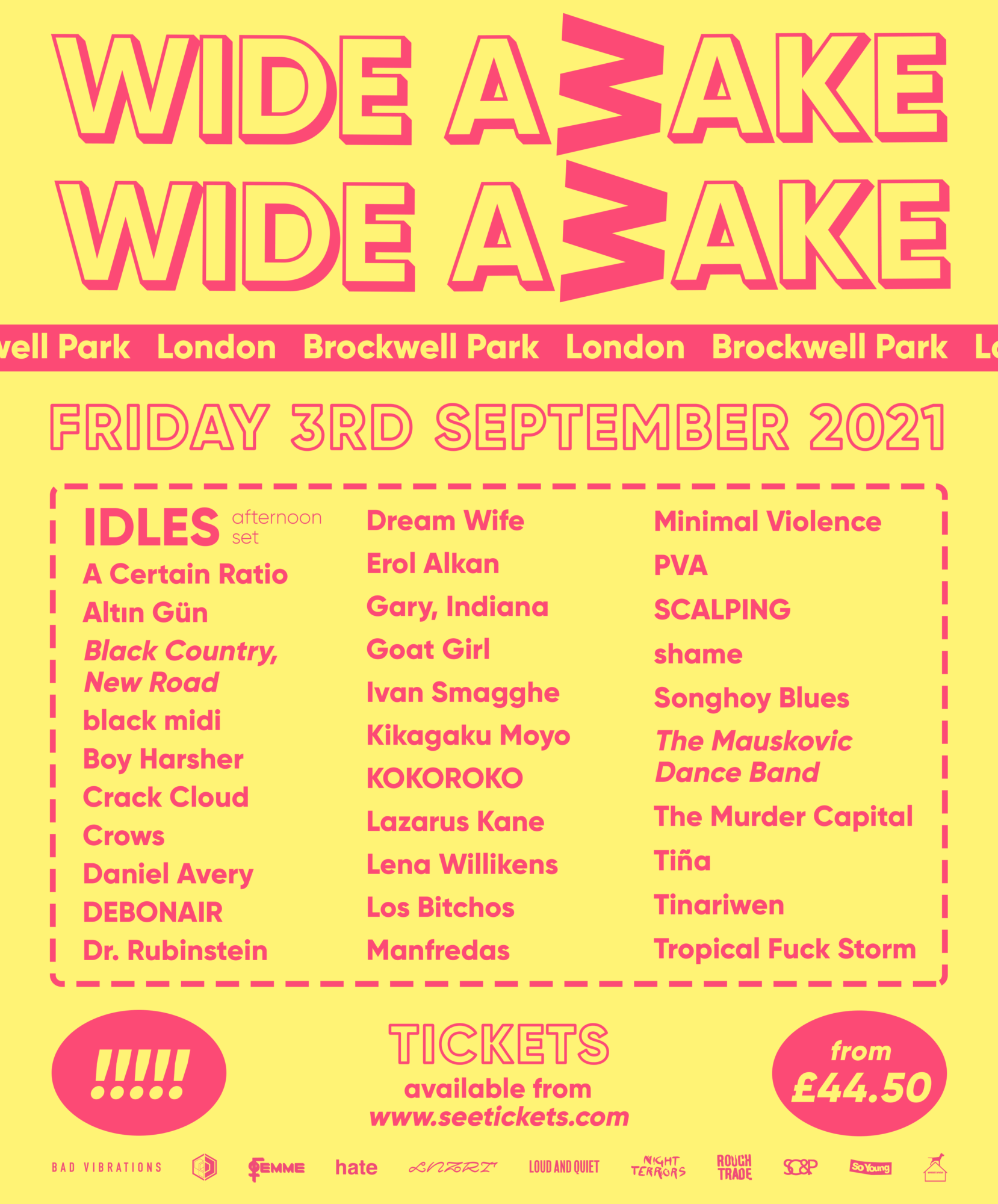 FESTIVAL GUIDE: Wide Awake 2021 | Why Generation
